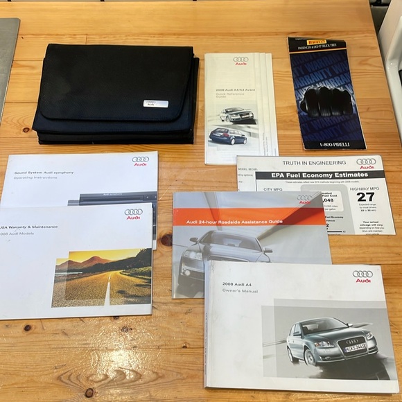 Audi | Car Audio, Video & GPS | 208 Audi A4 Owners Manuals | Poshmark